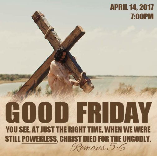 Good Friday Sacrifice - United Faith Church